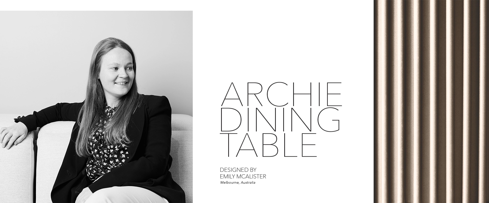 Archie White Sintered Stone Dining Table - Matte Black Legs 200x100cm